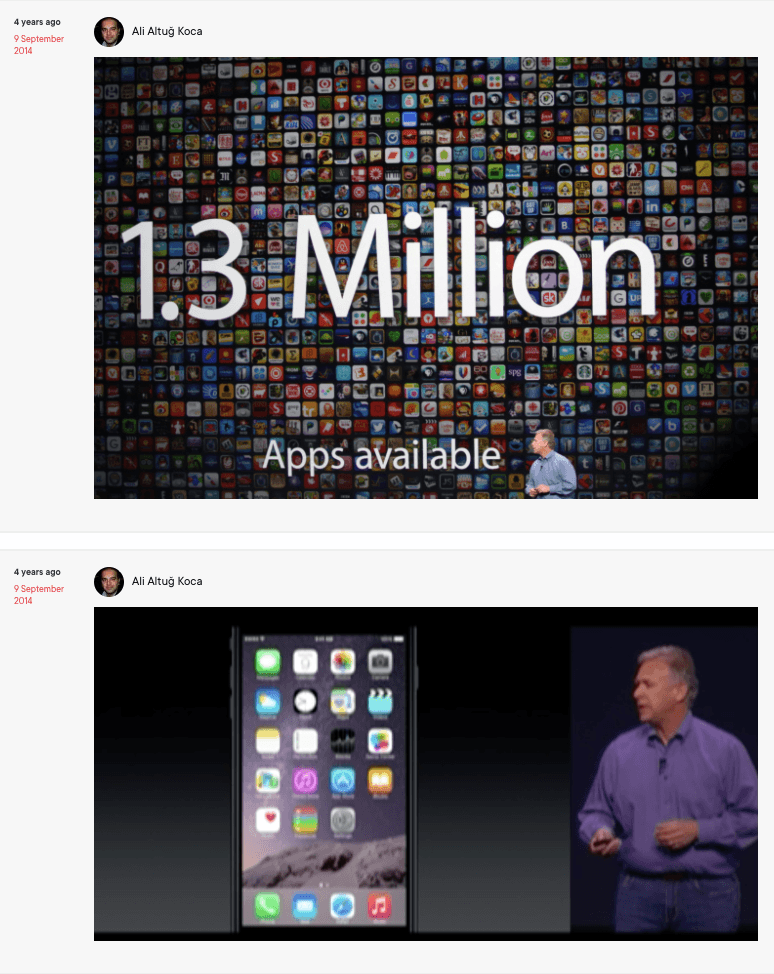 Apple, iPhone 6 ve iPhone 6 Plus'ı tanıttı - Webrazzi
