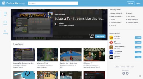 Dailymotion'dan oyun severlere yeni bir online video deneyimi ...