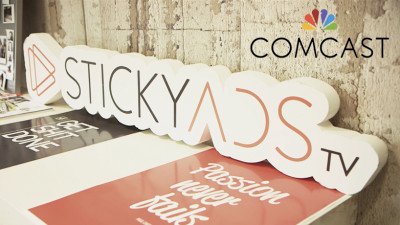 Comcast, dijital reklamcılık tarafını güçlendirmek için StickyAds.TV'yi ...