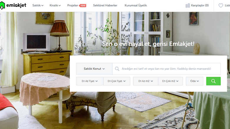 Yenilenen Emlakjet ayda 5 milyon ziyaretçiye ulaşıyor - Webrazzi