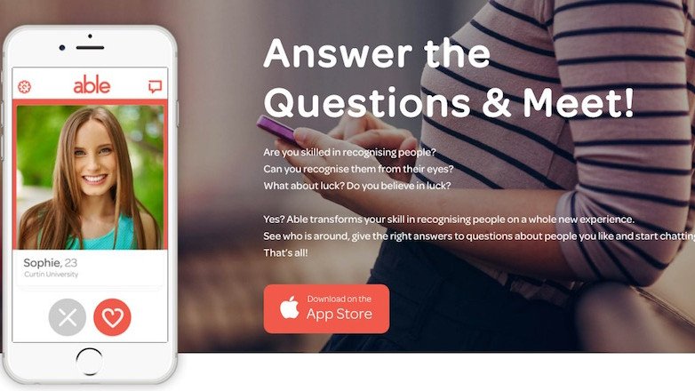 Yerli arkadaşlık uygulaması Able'da eşleşme için beğendiğiniz profili ...
