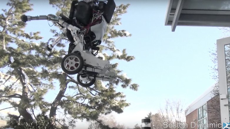 Boston Dynamics 1,2 metre sıçrayabilen yeni robotu Handle'ı tanıttı ...
