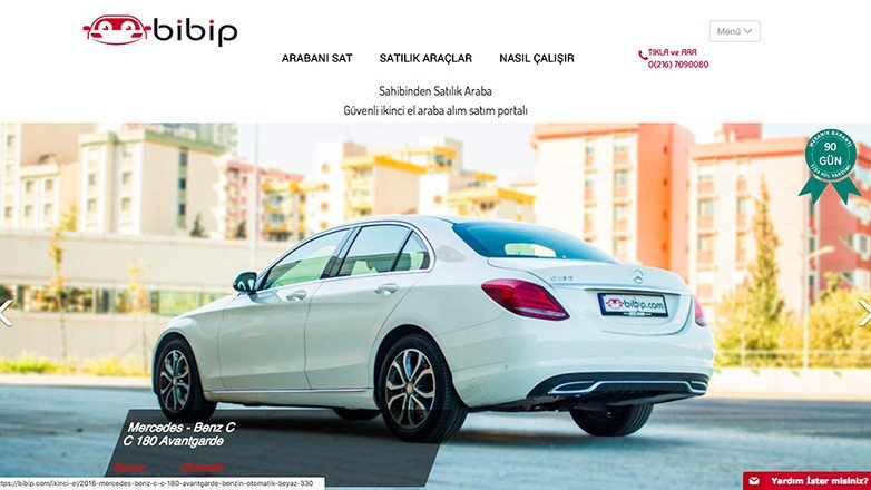 2. el otomobil satışı için yeni alternatif: Bibip - Webrazzi