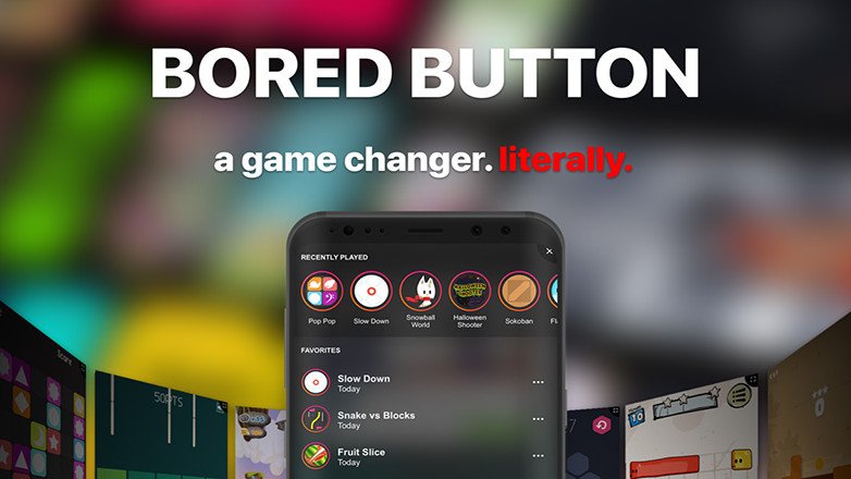 Tek bir uygulamada 100'ü aşkın oyun: Bored Button - Webrazzi