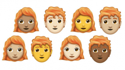 Unicode Emoji 11.0 ile kızıl saçlı emojiler bu hafta yayınlanacak ...