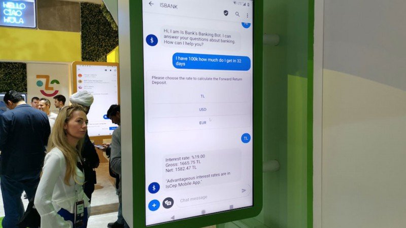 Türkiye İş Bankası, Google RCS entegrasyonunu MWC 2019'da tanıttı ...