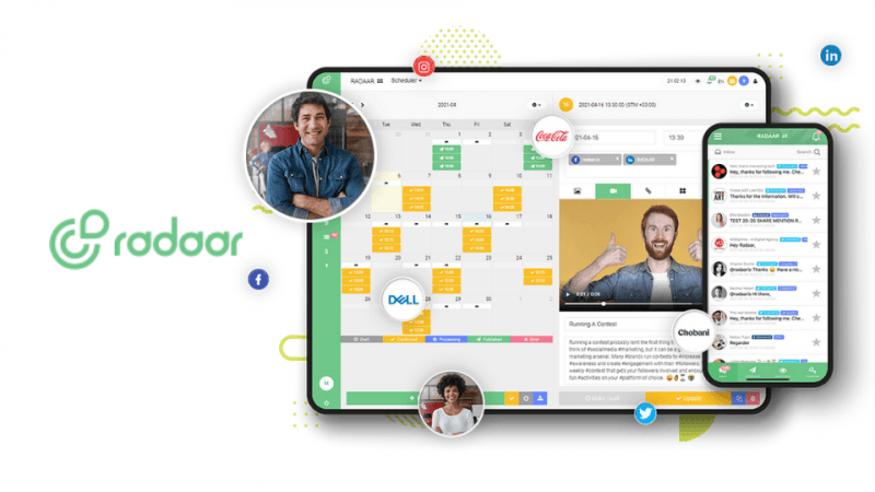 Yerli sosyal medya yönetim platformu RADAAR'ın yenilenen arayüzü ve ...