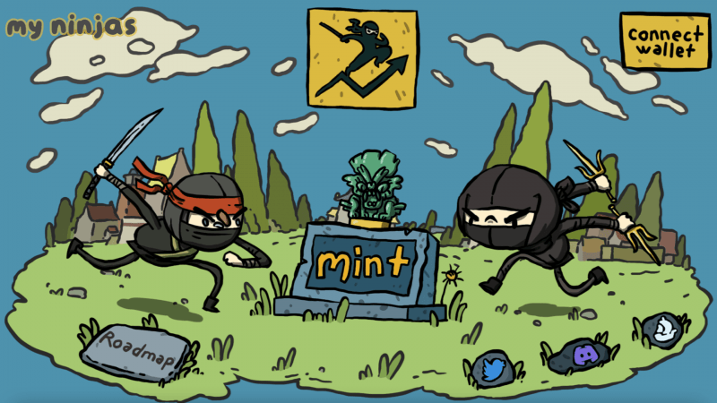 Ninja Traders ekibinin NFT koleksiyonu Ninja Squad dakikalar içerisinde ...