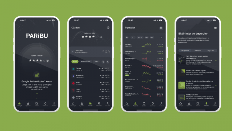 Paribu web sitesi ve mobil uygulamalarının yeni versiyonu yayınlandı ...